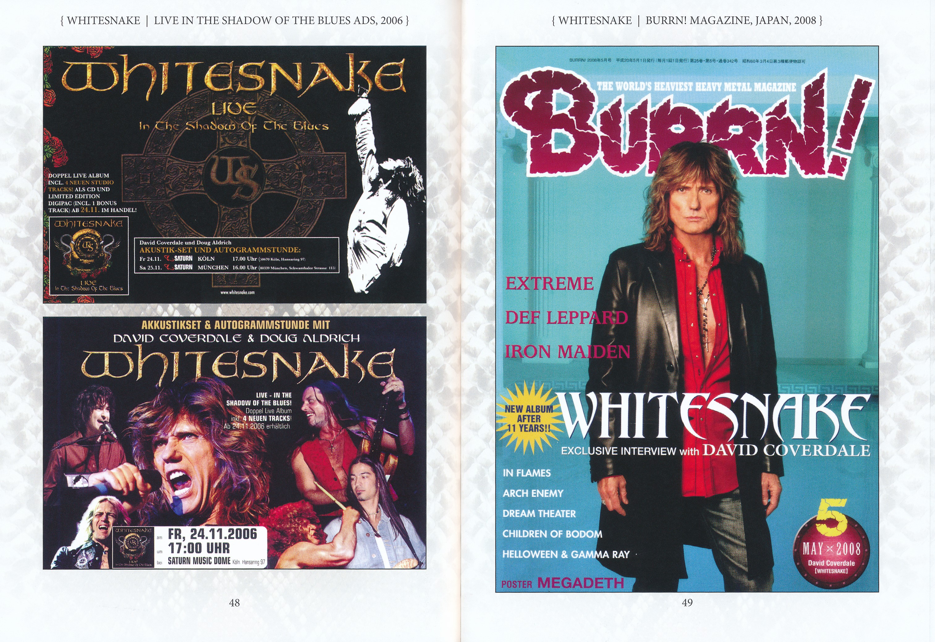 Whitesnake Unzipped : Booklet25 | CD Covers | Cover Century | Over 1. ...